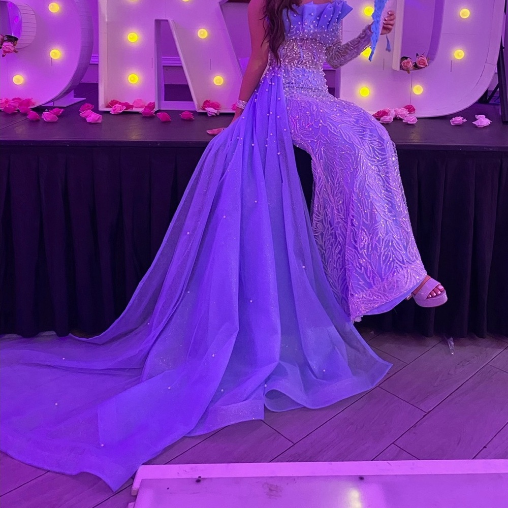 Custom Mermaid Evening Dress - Gem